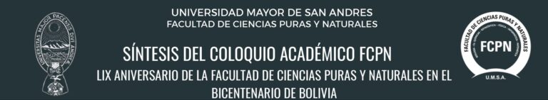FACULTAD DE CIENCIAS PURAS Y NATURALES – UMSA